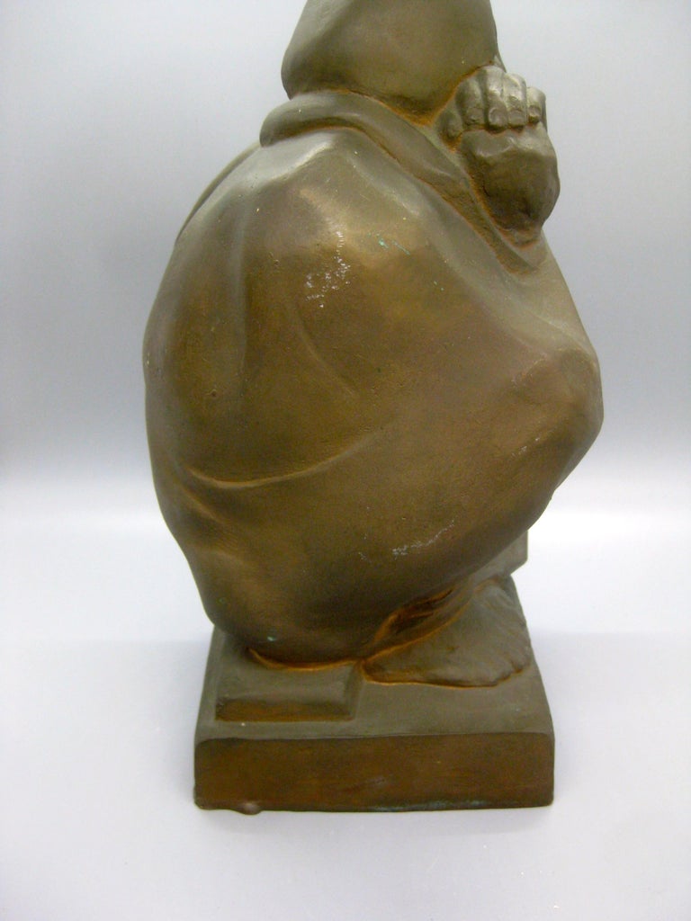 Antique Donal Hord WPA San Diego California Montezuma Aztec Bronze ...