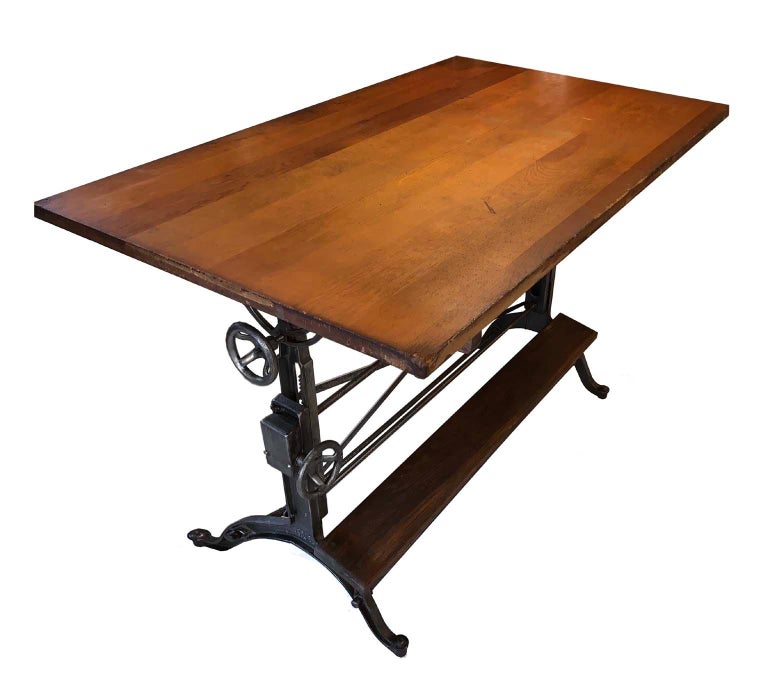 Antique Drafting Table /Desk Frederick Post Co. at 1stDibs | frederick ...