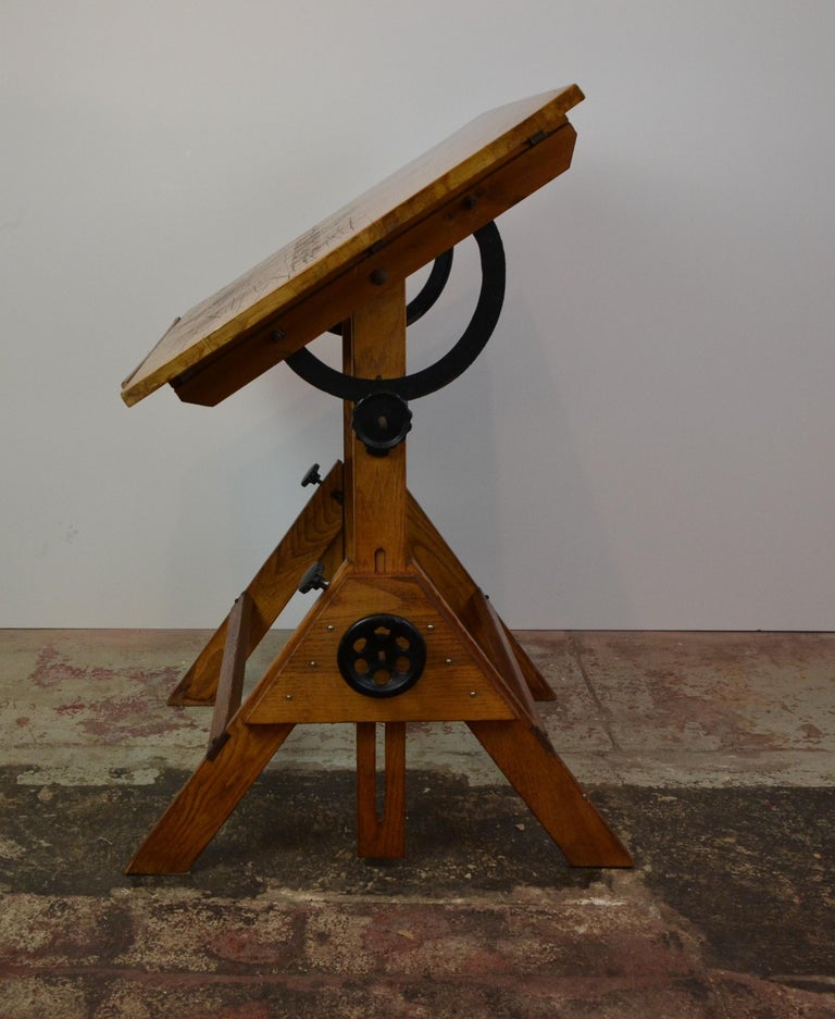 Antique Drafting Table at 1stDibs | old drafting table, antique ...