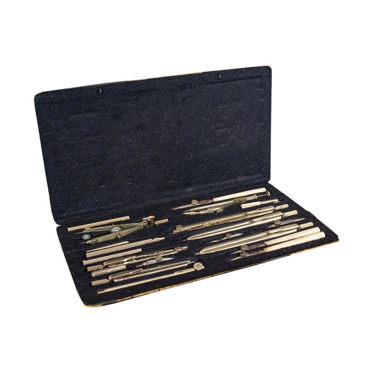 I remembered we had an old compass with a ruling pen tip - very ...