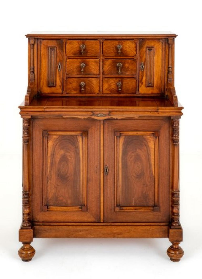 Antique Dressing Table French Walnut, 1880 For Sale at 1stDibs