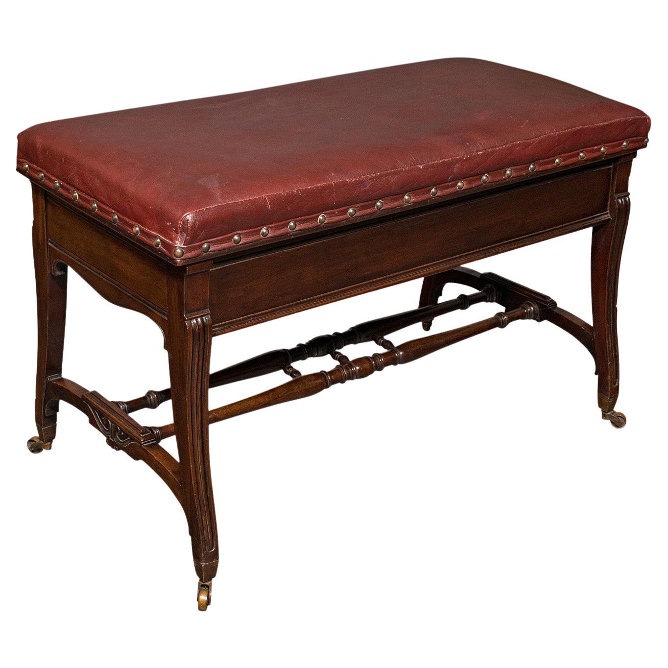 Large Antique Oak Throne Chair, Edwardian, Bench, Seat, Classical ...