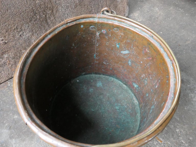 Antique Dutch Napoleon III Log Basket, 19th Century For Sale at 1stDibs
