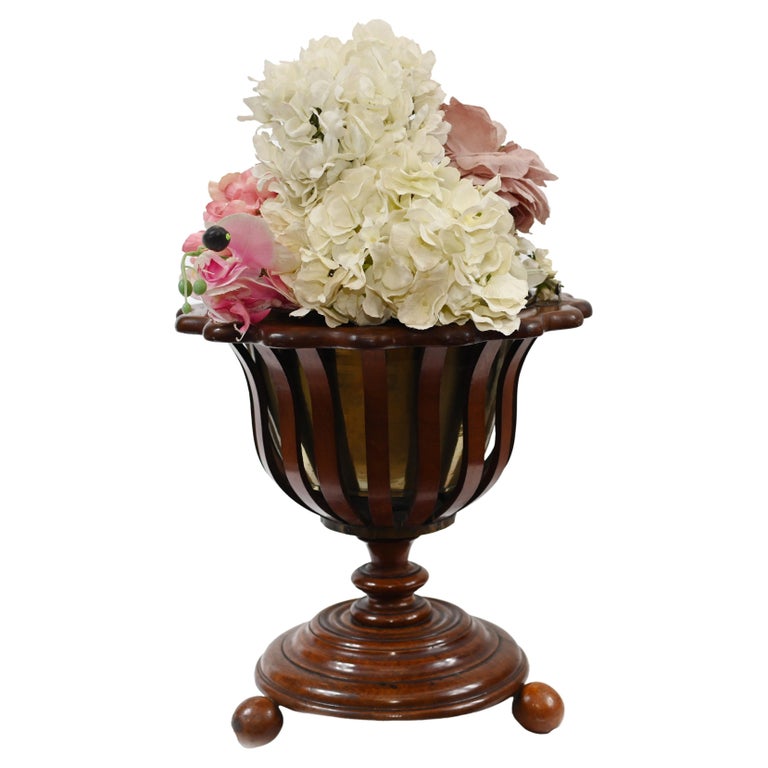 Antique Dutch Planter Tee Kettle Pail 1880 For Sale at 1stDibs