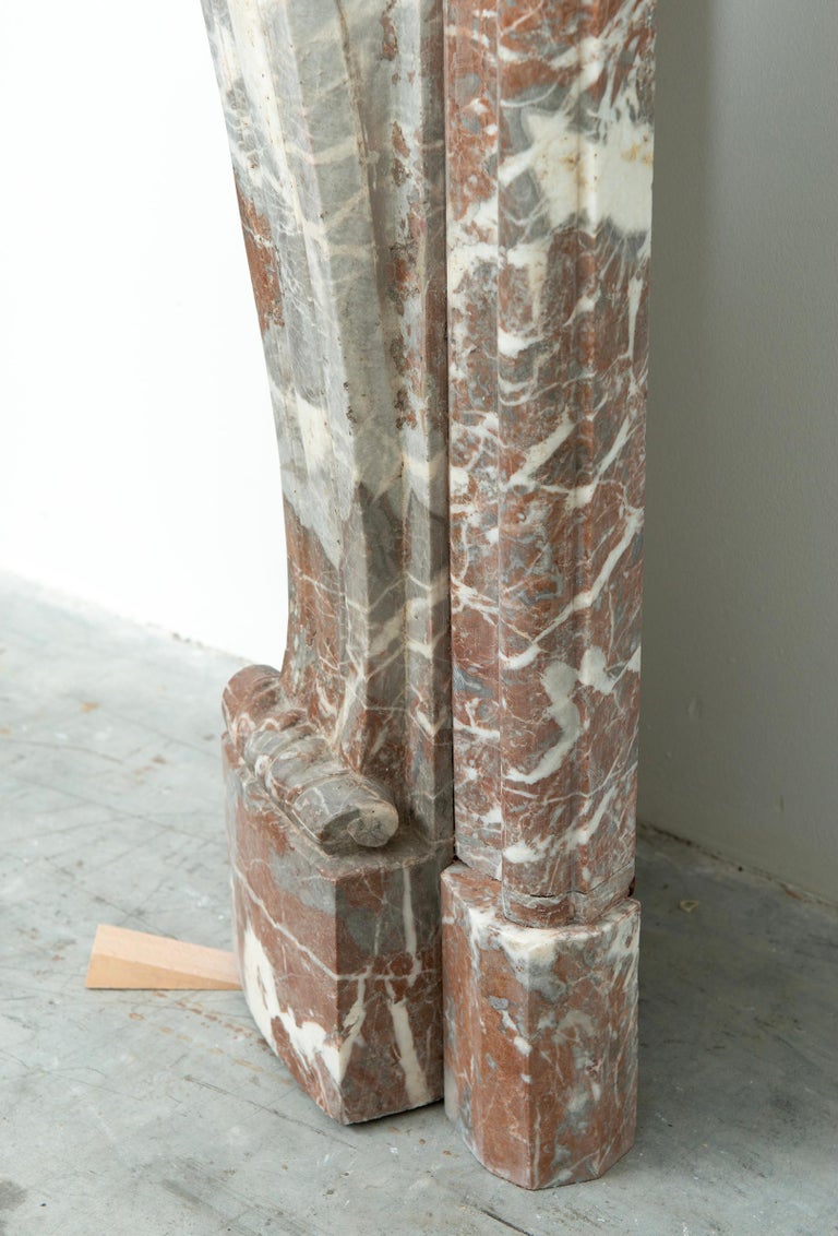 Antique Dutch Rococo Fireplace For Sale at 1stDibs