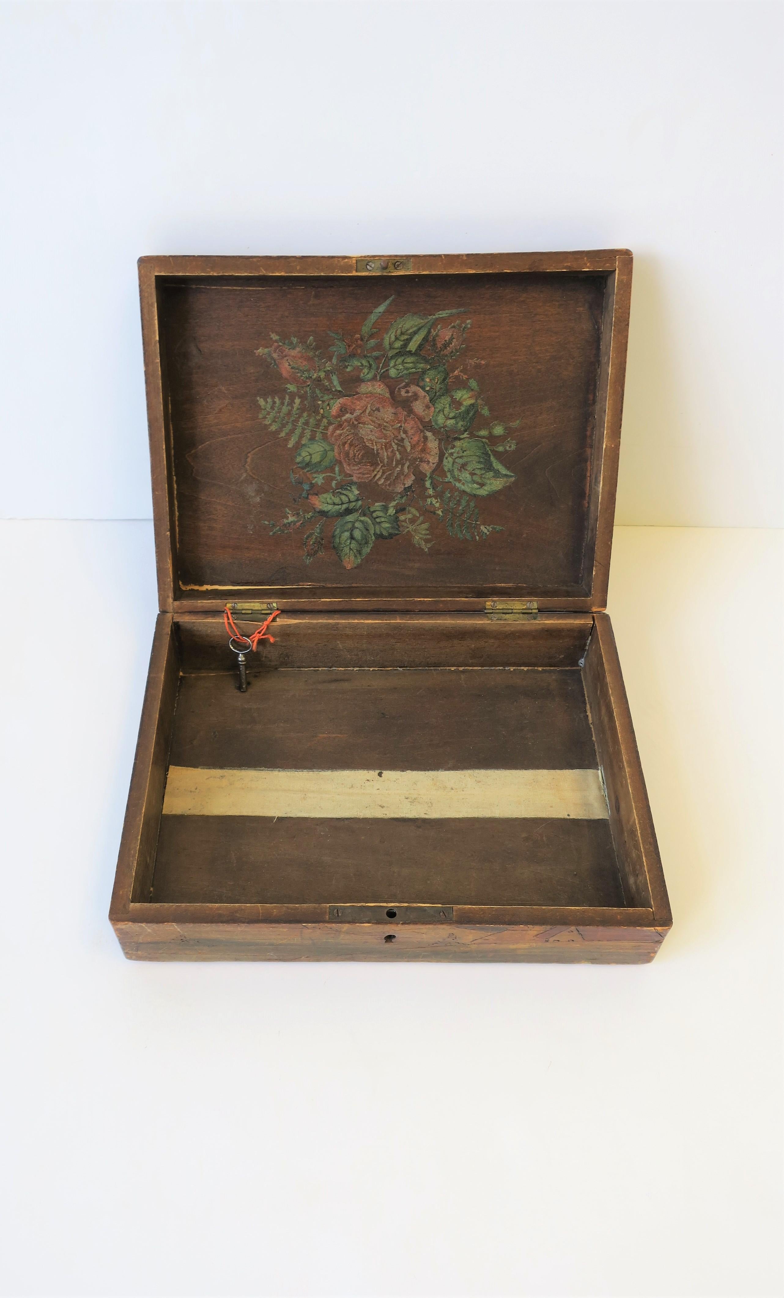 Antique Dutch Wood Box at 1stDibs | ancient carved boxes netherlands ...