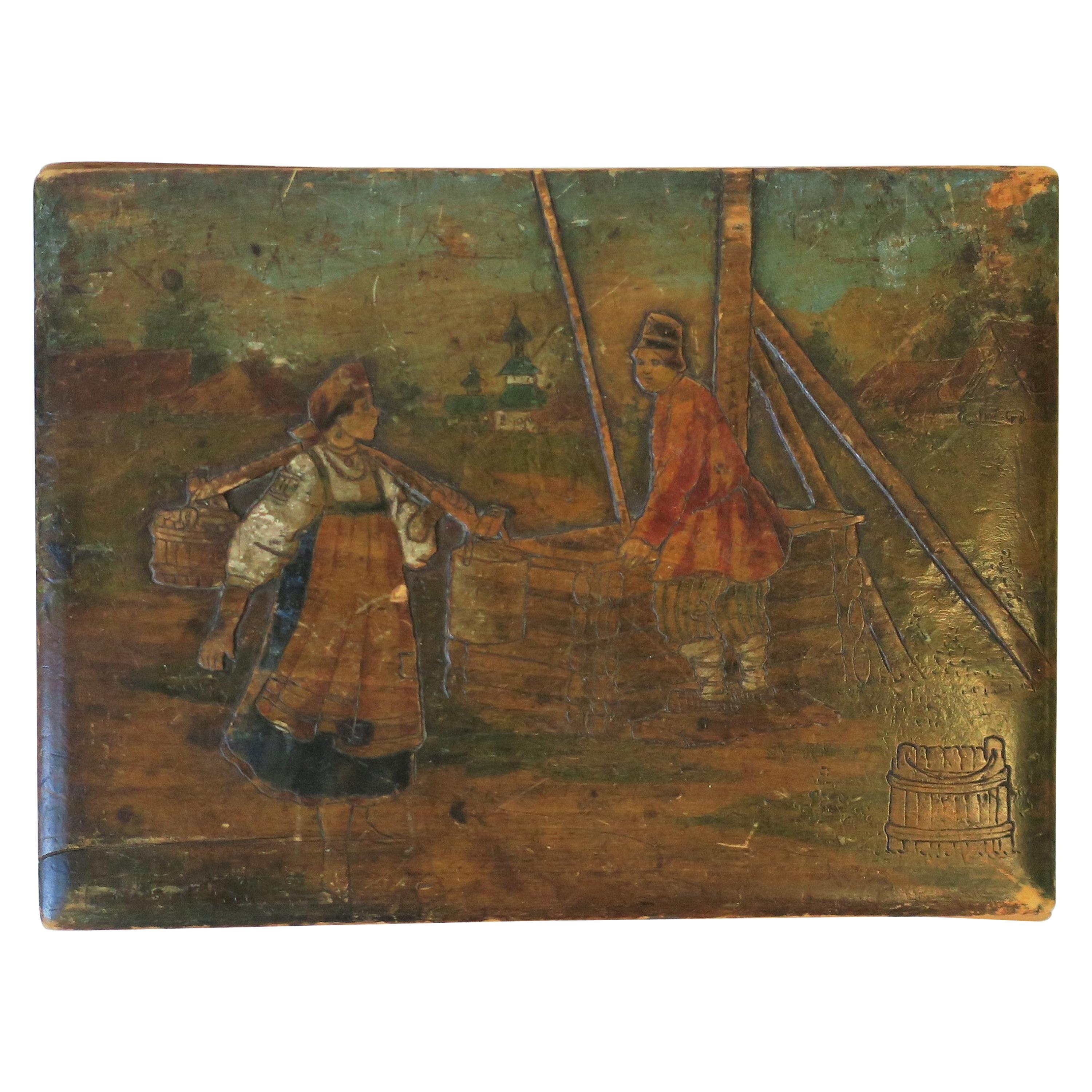 Antique Dutch Wood Box at 1stDibs | ancient carved boxes netherlands ...