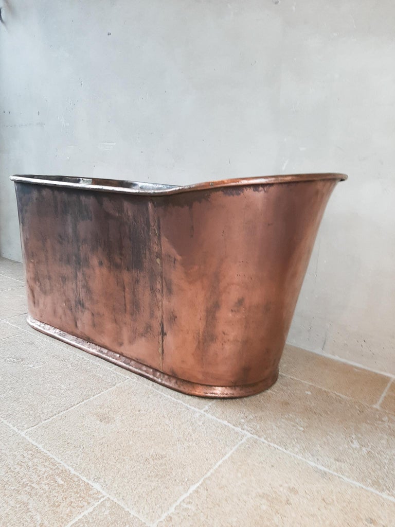 Antique Early 19th Century French Empire Copper Bathtub at 1stDibs