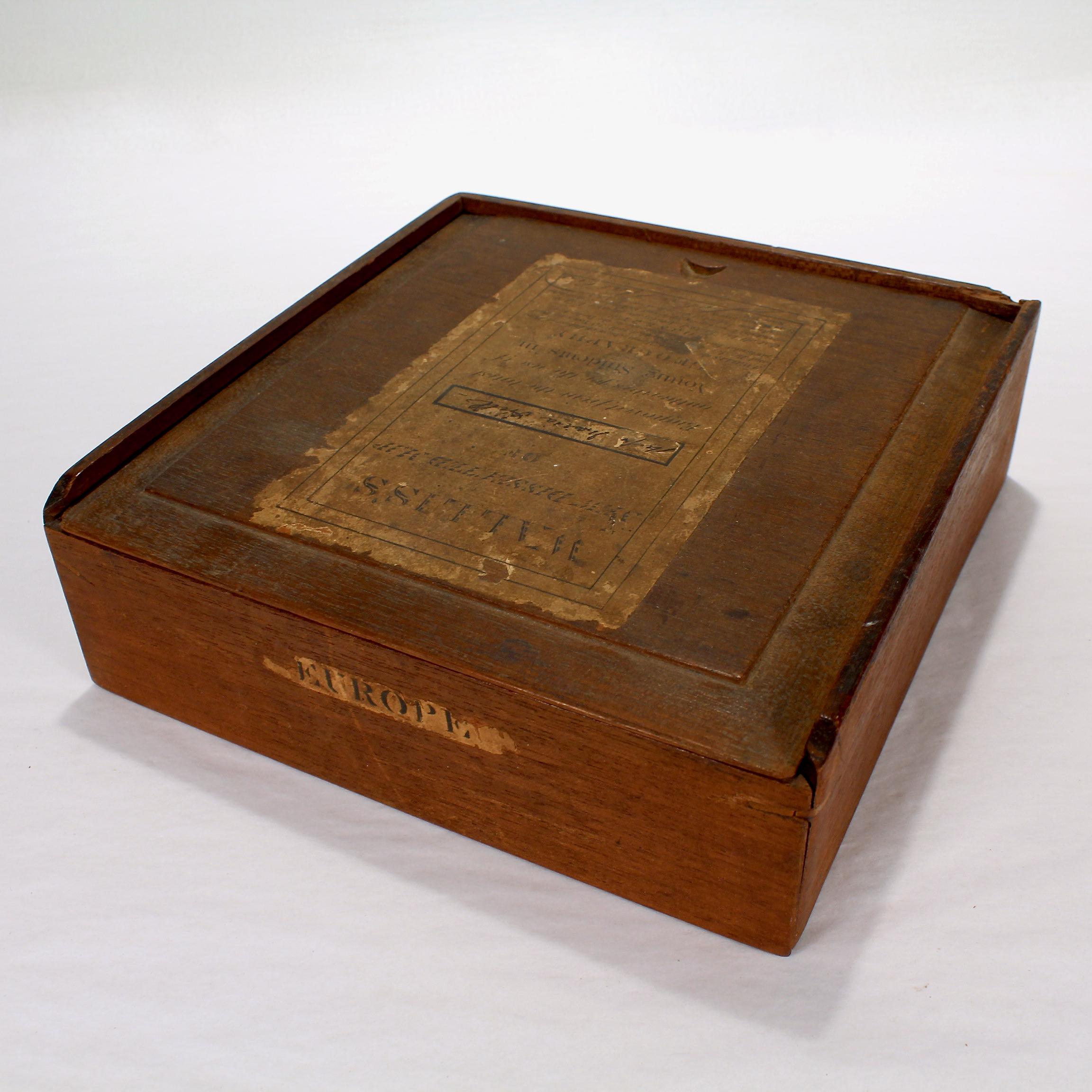 Antique Early 19th Century Wallis's New Dissected Map of Europe Jigsaw ...