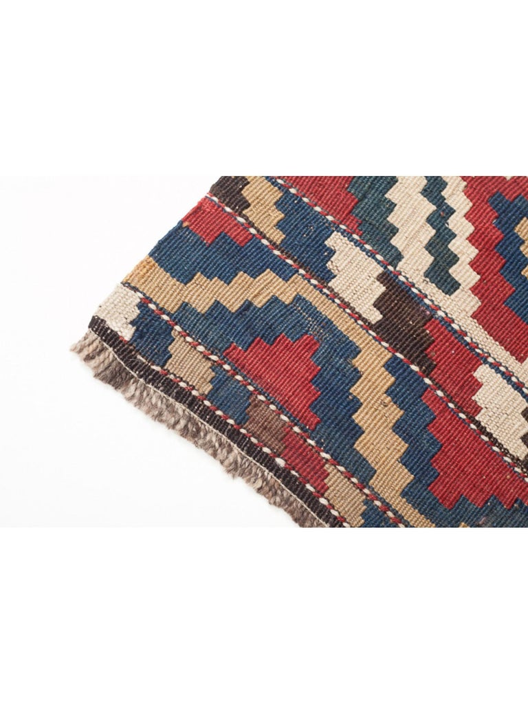 Antique Early 20th Century Caucasian Kilim Woven Cradle Part, Natural ...