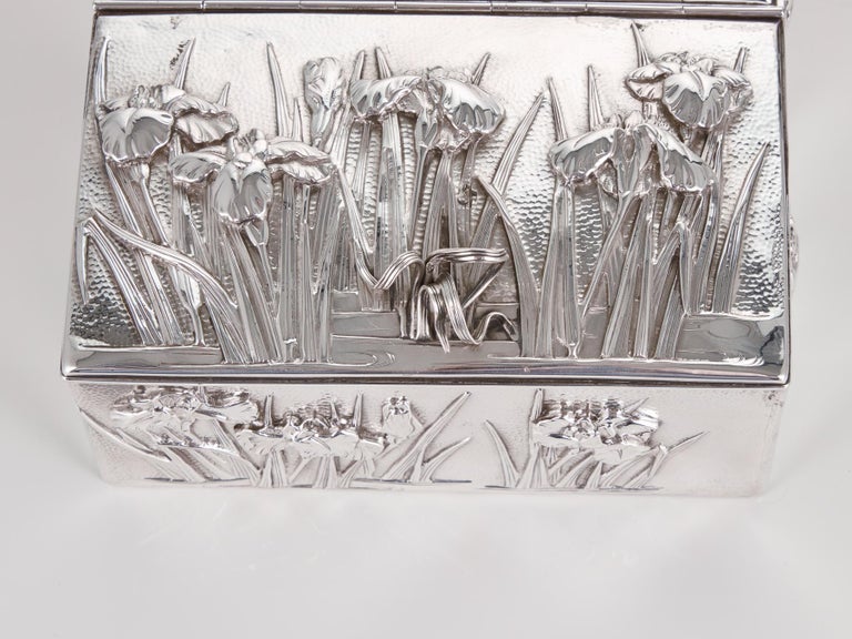 Antique Early 20th Century Japanese Silver Box, circa 1910 at 1stDibs
