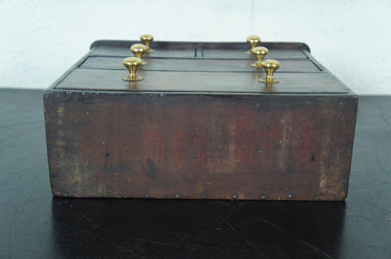 Antique Early American Miniature Salesman Sample Dresser Chest of ...
