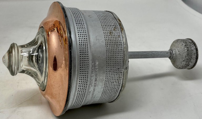 Antique Early Copper Percolator For Sale at 1stDibs