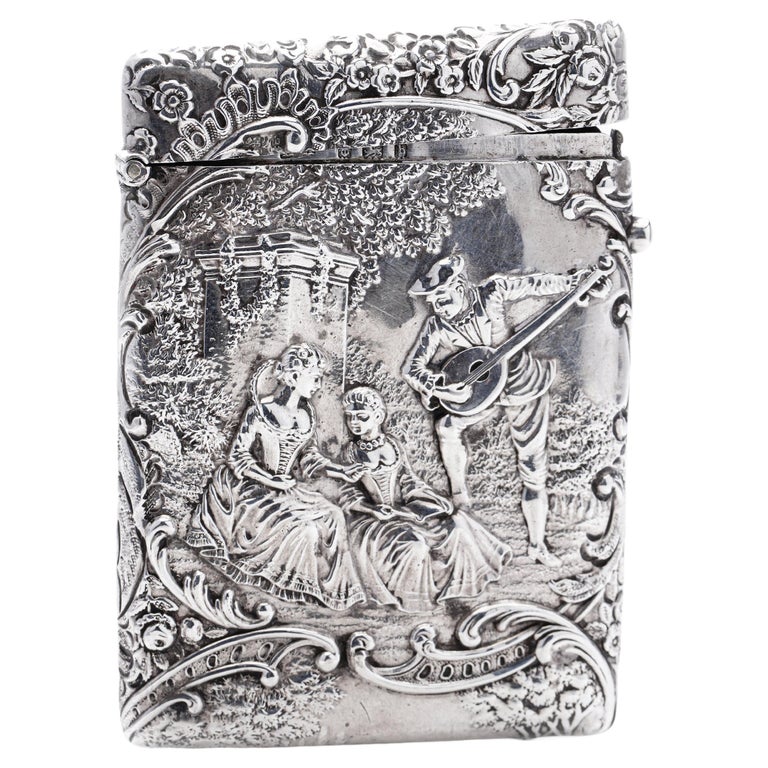 Antique Early Edwardian Aide Memoire/Card Case For Sale at 1stDibs