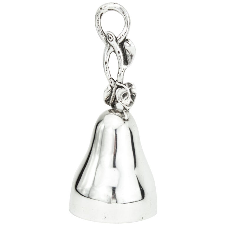 Antique Early Edwardian Silver Table Bell at 1stDibs