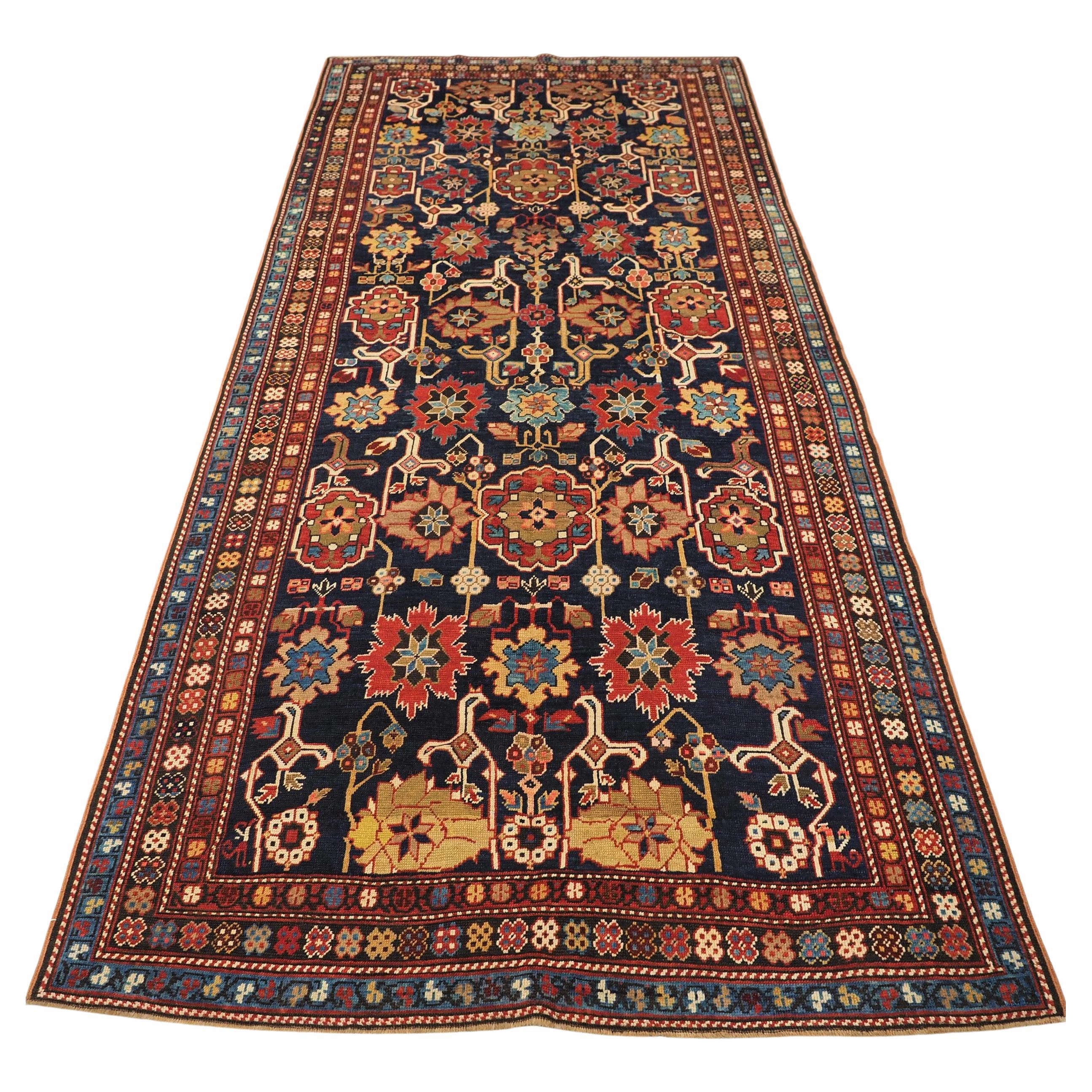 Antique Caucasian Shirvan Rug of Classic Linked Medallion Design For ...