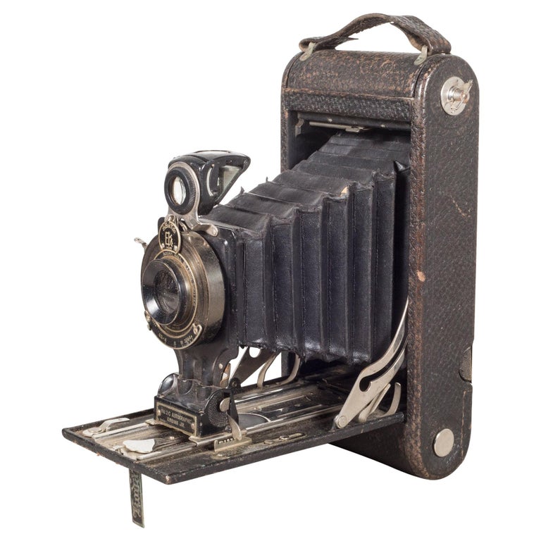 Antique Eastman Kodak "No. 2C Pocket Kodak" Folding Camera, circa 1916 ...
