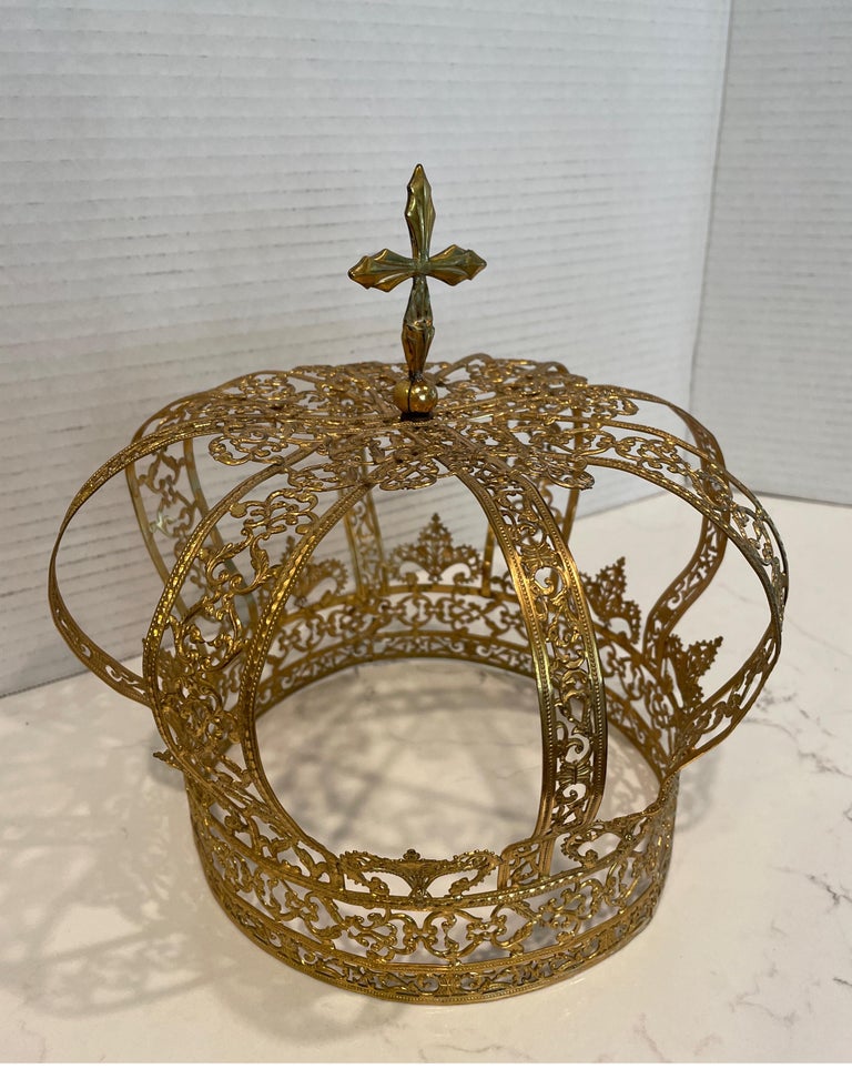 Antique Ecclesiastical Santos Crown at 1stDibs