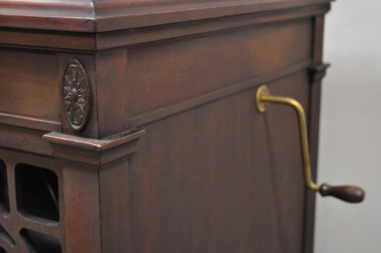 Antique Edison Disc Phonograph Model C 200 Victrola Record Player ...