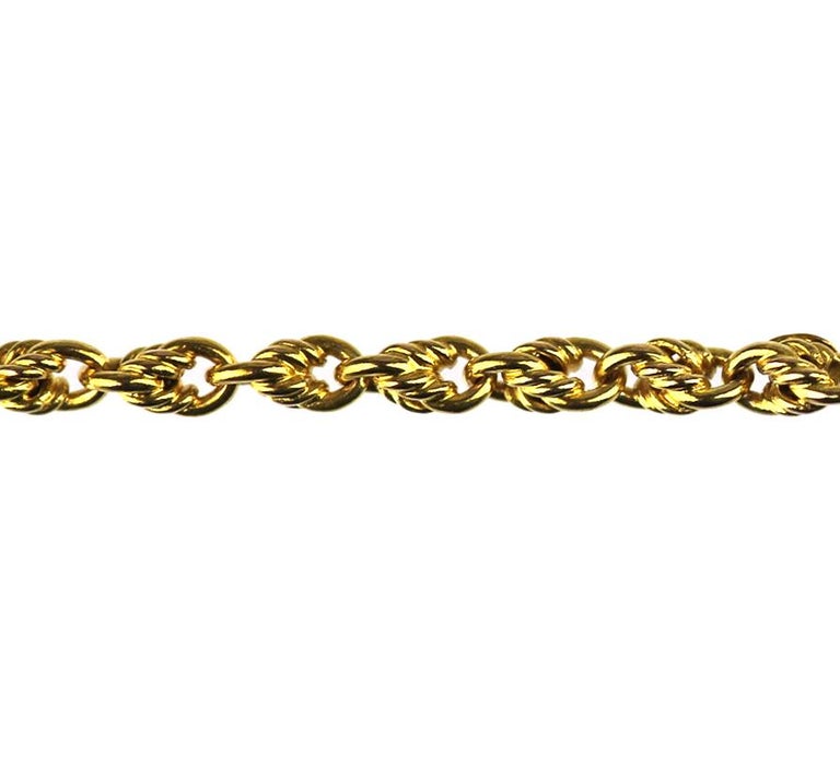 Antique Edwardian 15 Carat Gold Long Guard Chain or 2/3 Rows Gold Chain ...
