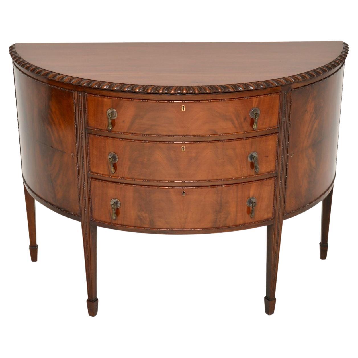 Curved Front Lion Cabinet at 1stDibs