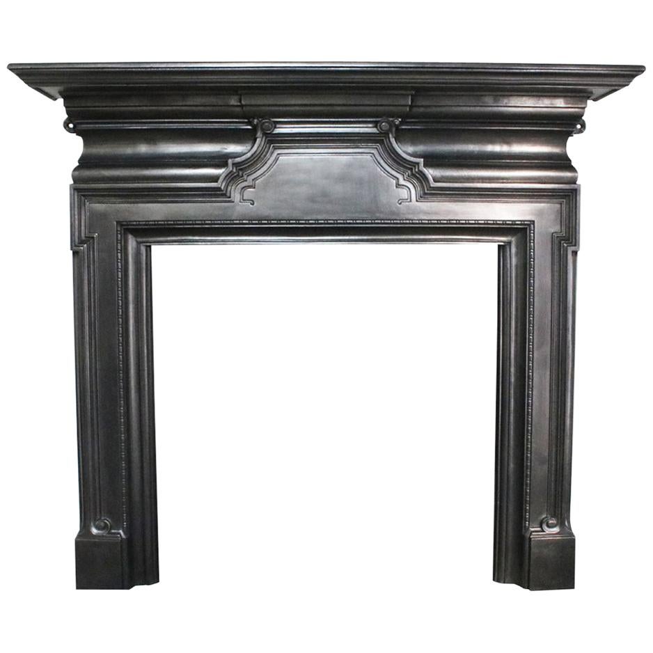 Antique Edwardian Cast Iron Fire Surround at 1stDibs