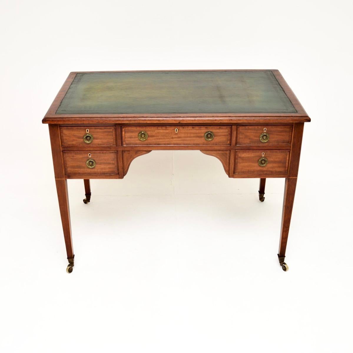 Antique Edwardian Desk / Writing Table at 1stDibs