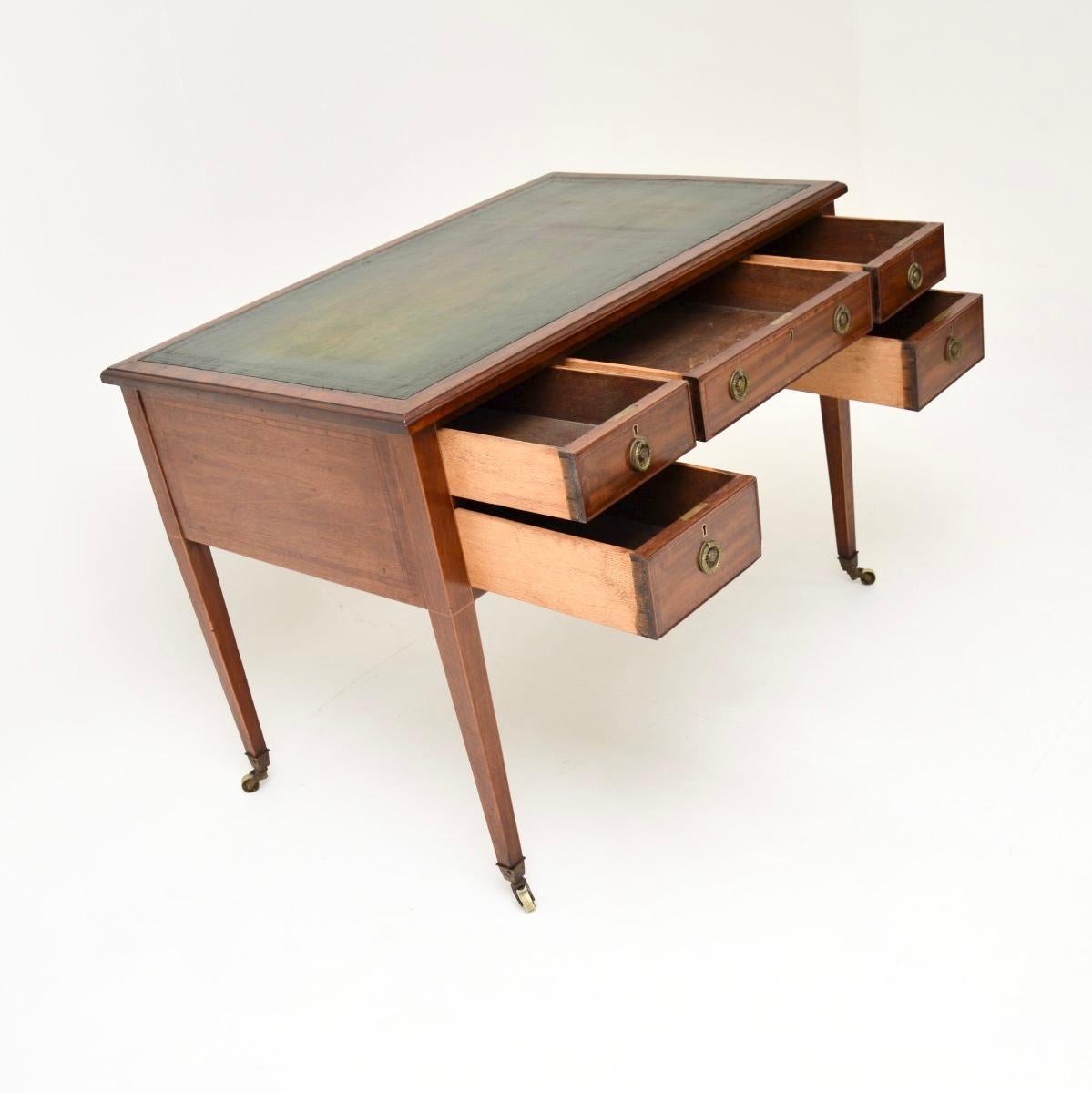 Antique Edwardian Desk / Writing Table at 1stDibs