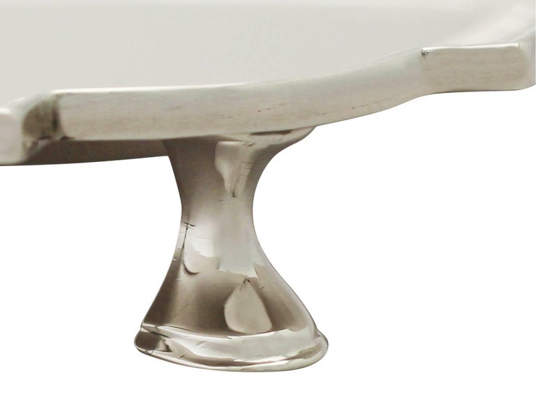 20th Century Antique Edwardian George I Style Sterling Silver Waiter ...