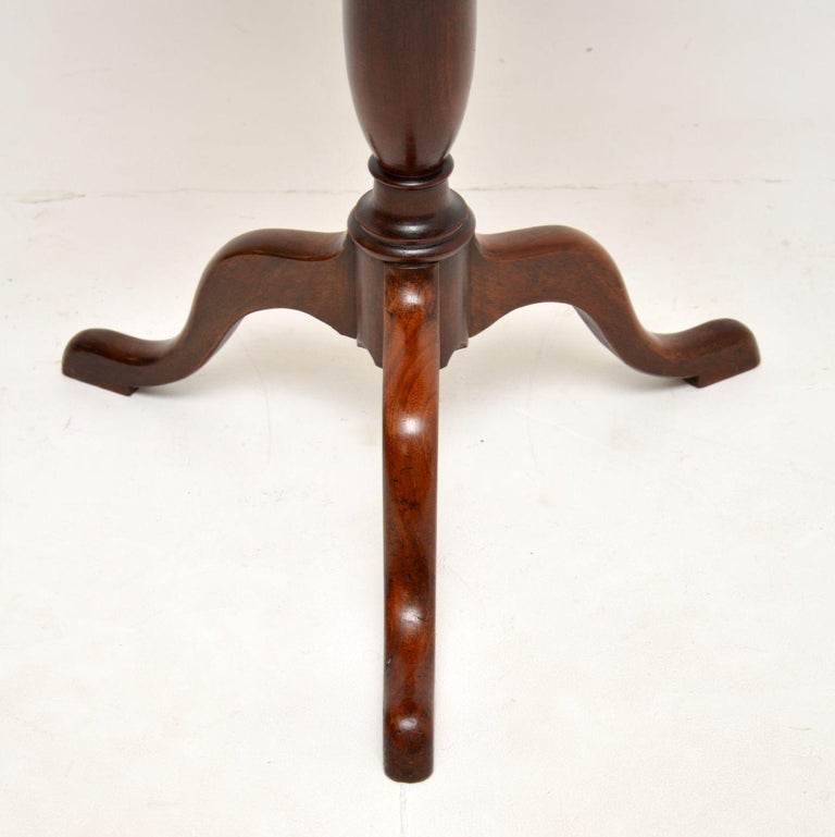 Antique Edwardian Inlaid Wood Occasional Side Table For Sale at 1stDibs