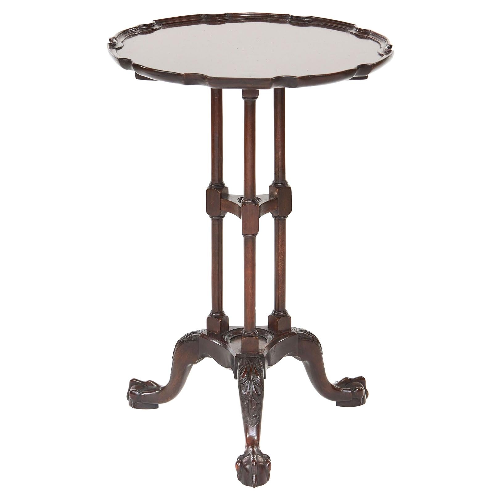 Pair Of Edwardian Inlaid Mahogany Tripod Wine Tables For Sale At 1stDibs pair-of-edwardian-inlaid-mahogany-tripod-wine-tables-for-sale-at-1stdibs