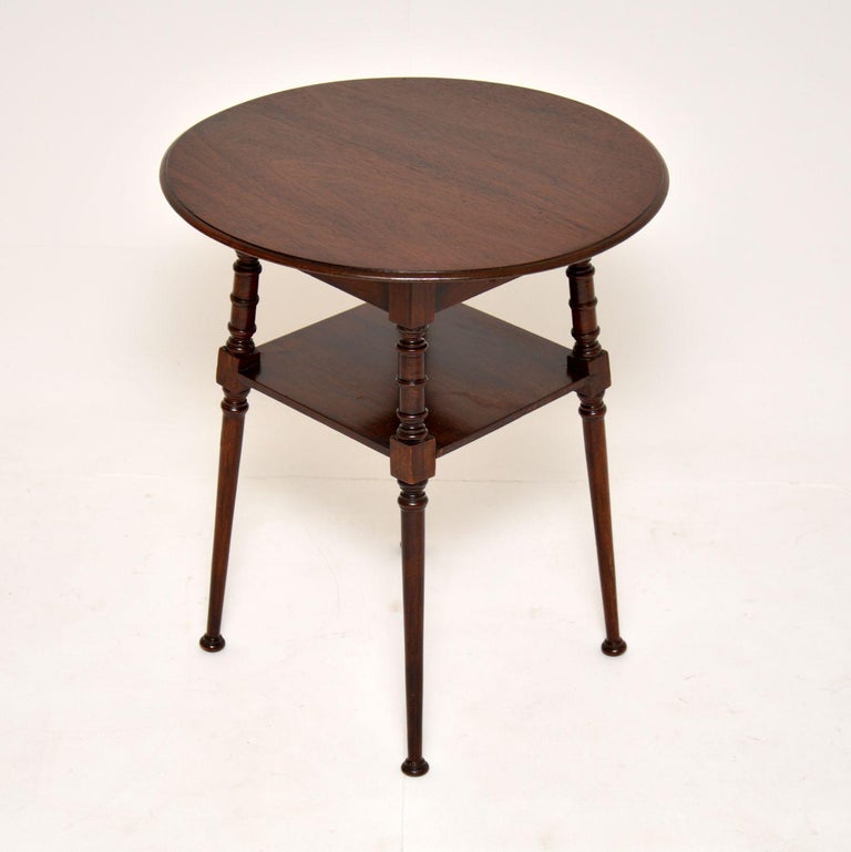 Antique Edwardian Occasional Side Table For Sale at 1stDibs