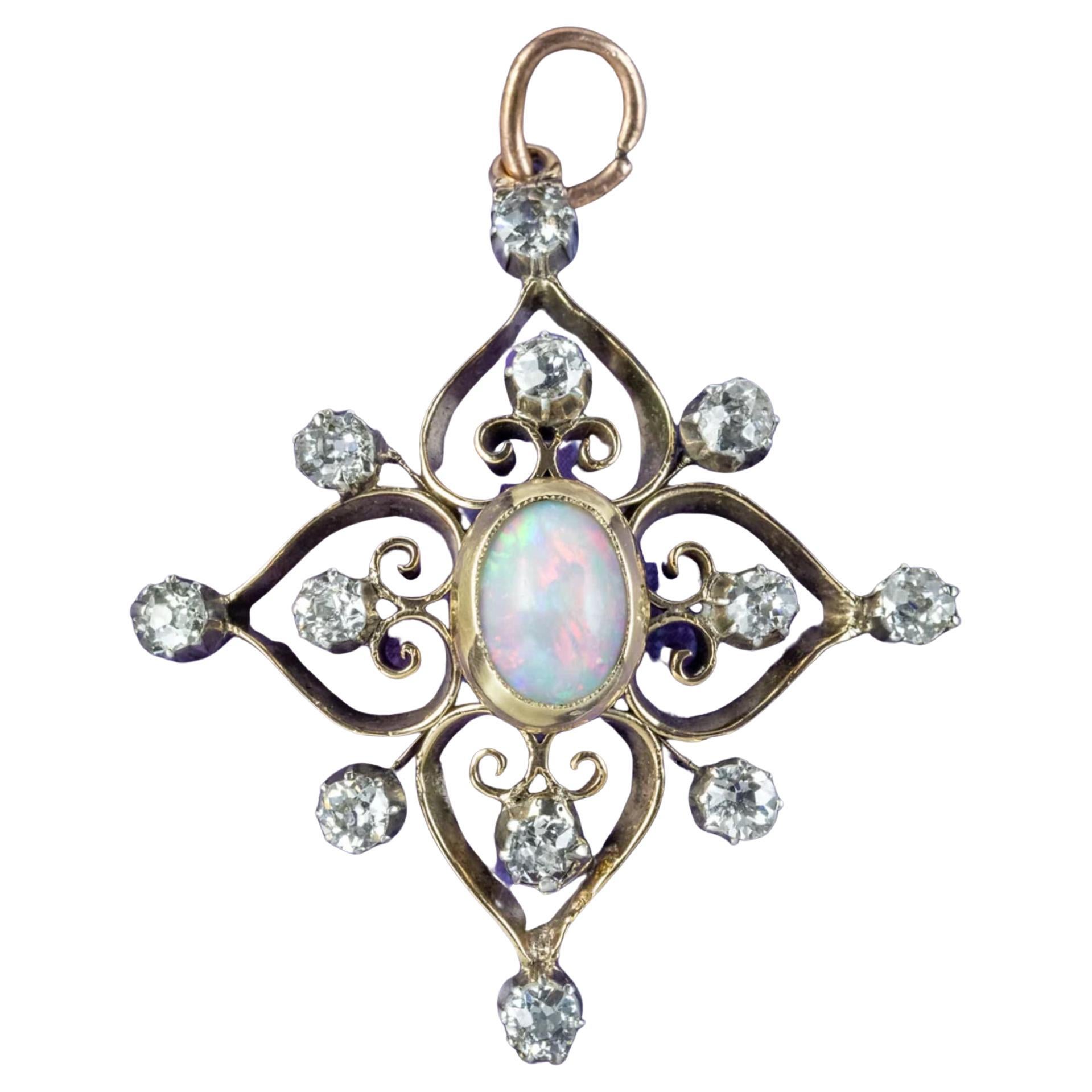 Edwardian Pearl Heart Pendant Necklace in 18Ct Gold Blue Enamel, circa ...