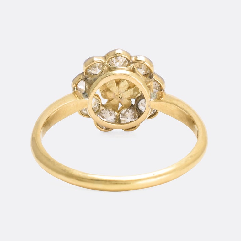Antique Edwardian Pearl Diamond Flower Ring at 1stDibs | antique flower ...