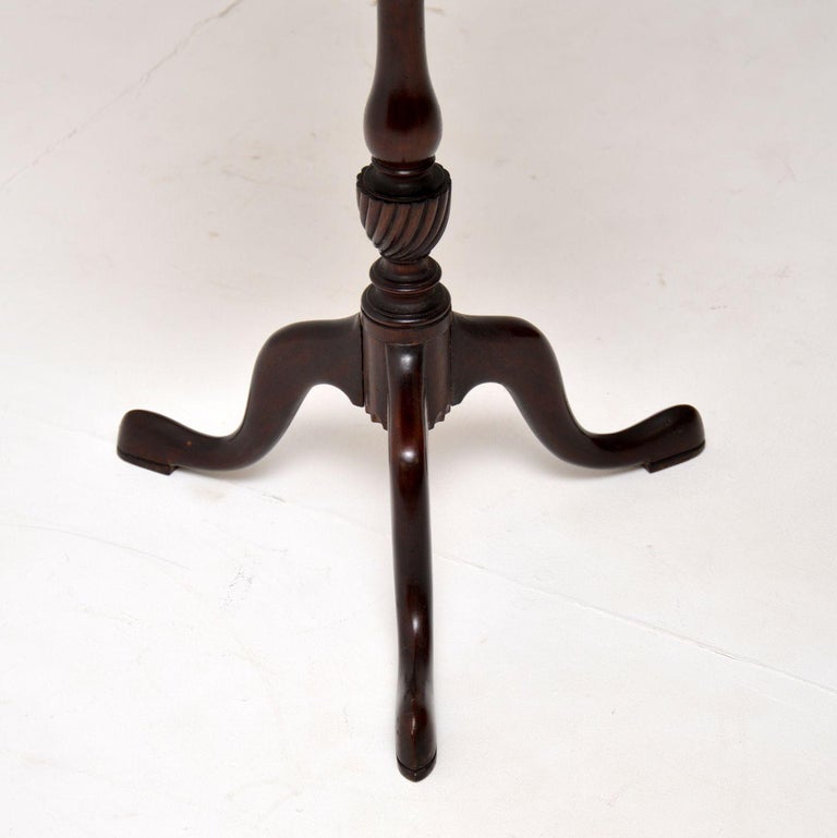 Antique Edwardian Revolving Bird Cage Side Table For Sale at 1stDibs