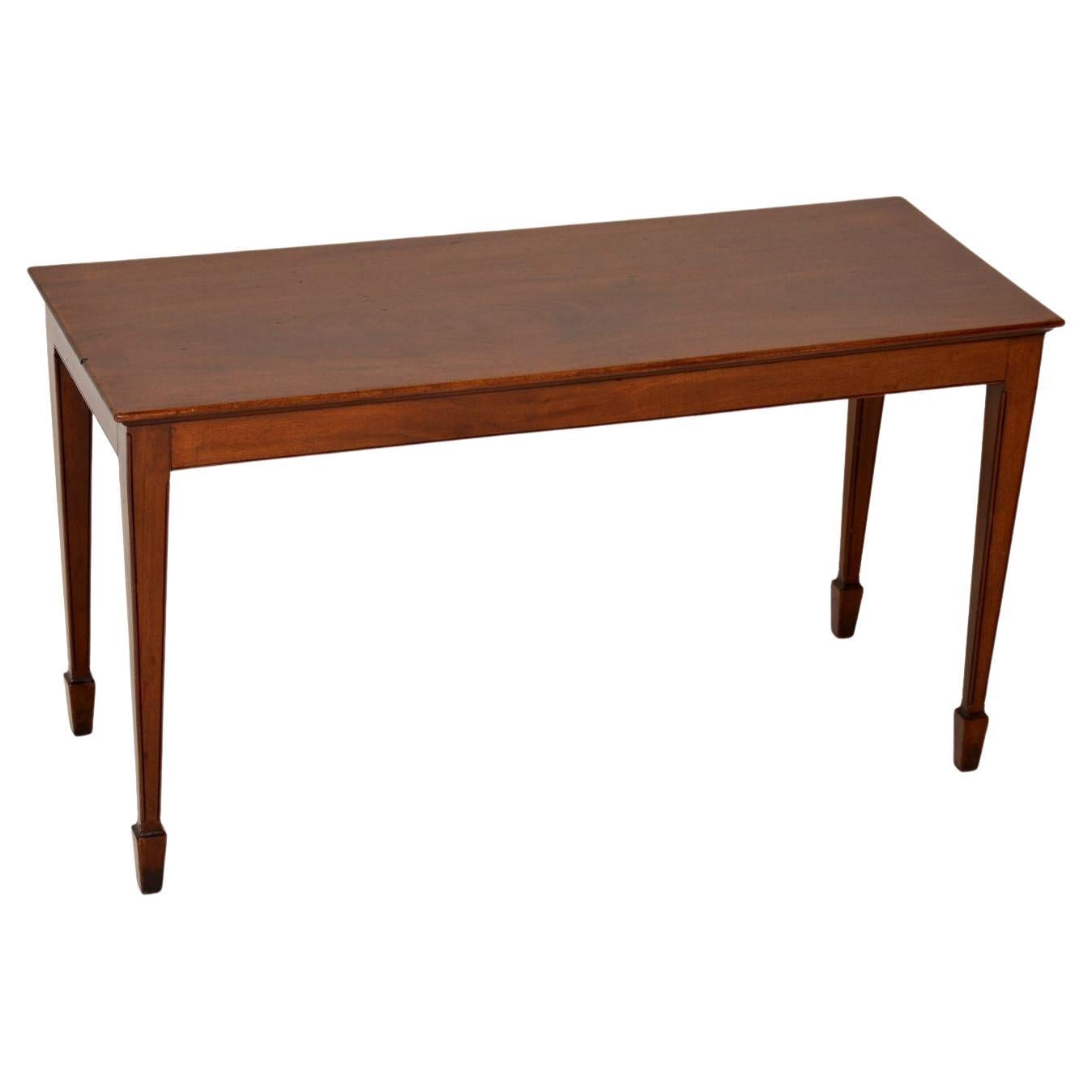 Salvaged Solid Peroba Wood Block Coffee Table at 1stDibs