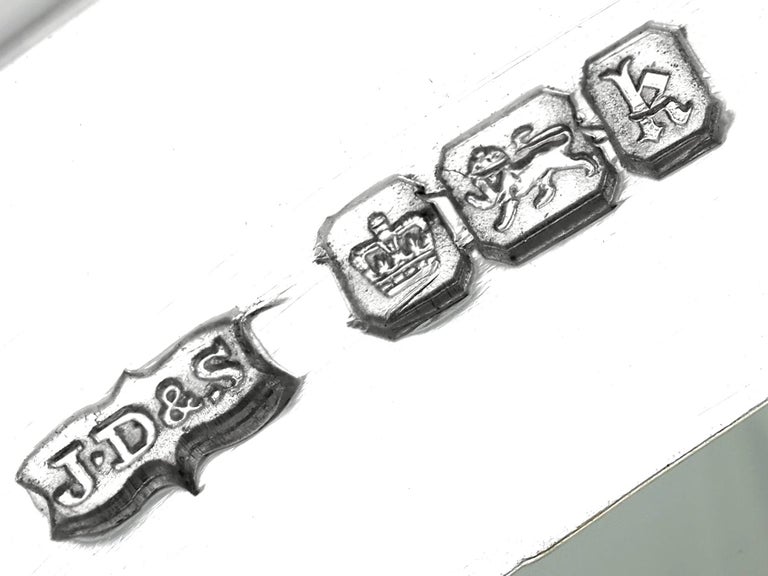 Antique Edwardian Sterling Silver and Glass Serving Preserve Baskets ...