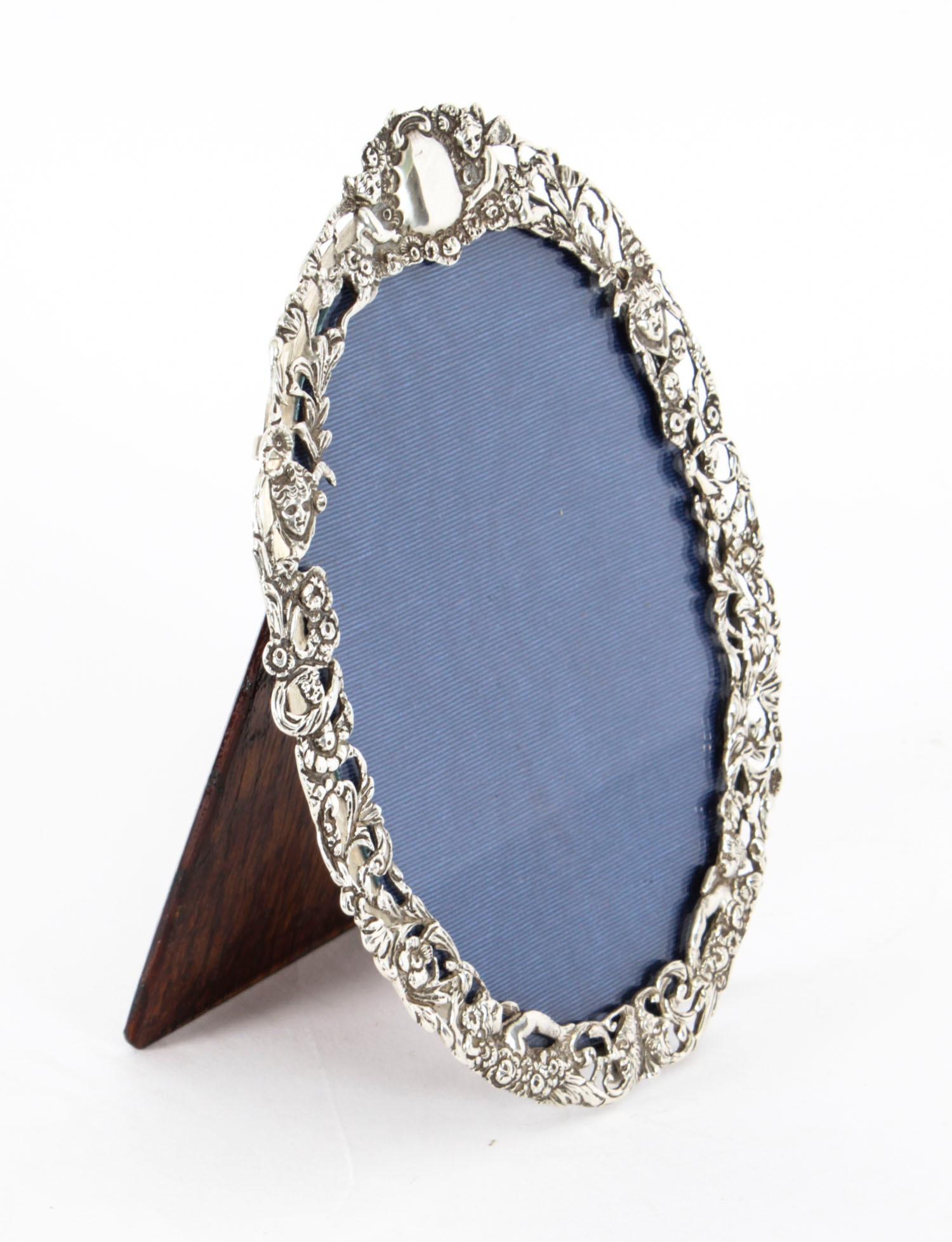 Antique Edwardian Sterling Silver Photo Frame Goldsmiths and ...