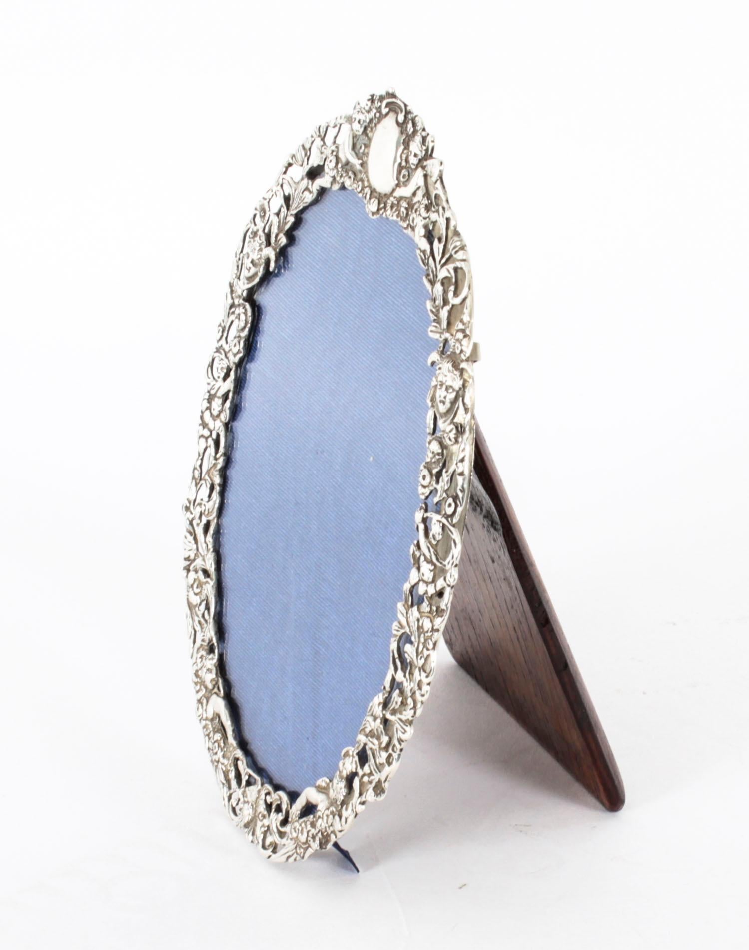Antique Edwardian Sterling Silver Photo Frame Goldsmiths and ...