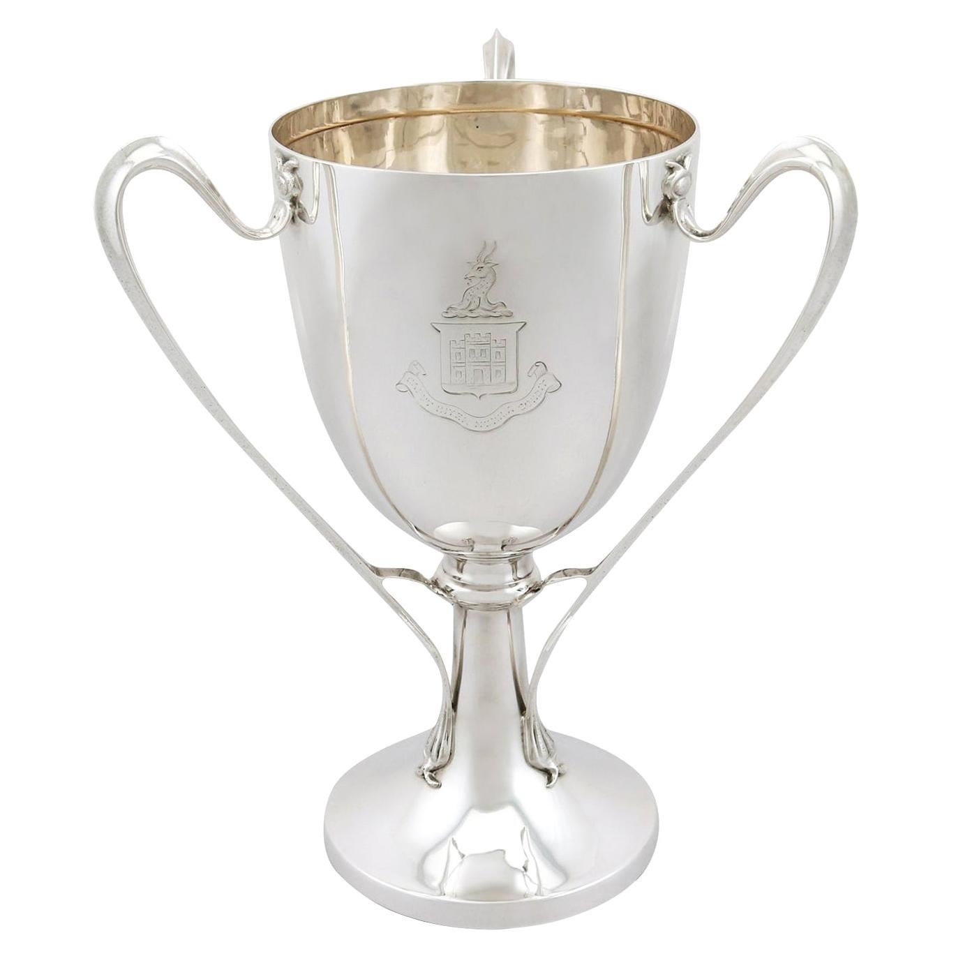 Rare French Sterling Silver 18-karat Gold Liquor Cups with Original ...