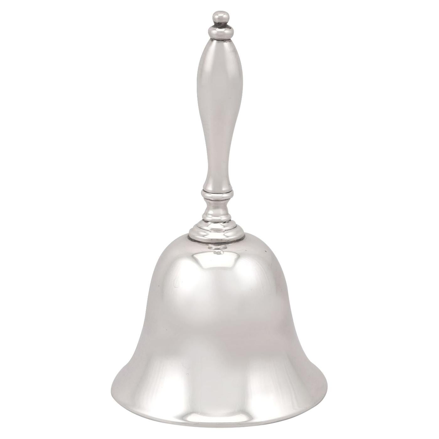 Sterling Silver Table Bell, Antique George V at 1stDibs