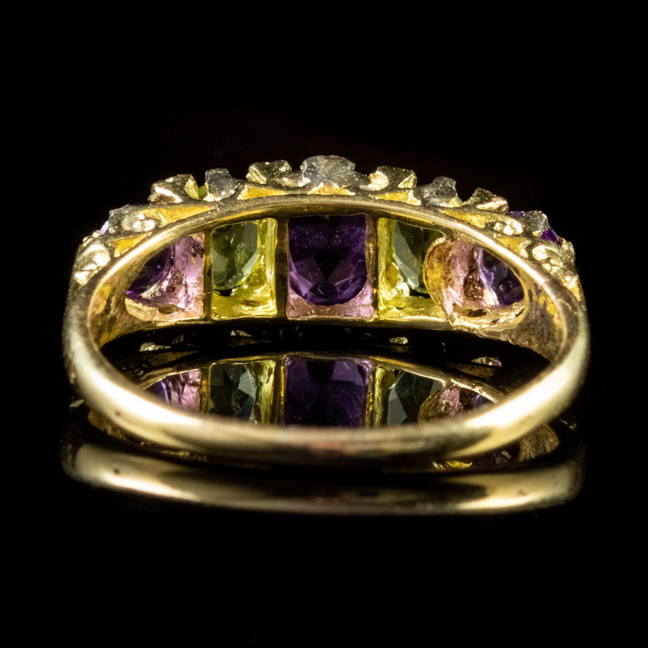 Antique Edwardian Suffragette Ring 18 Carat Gold, circa 1910 For Sale ...