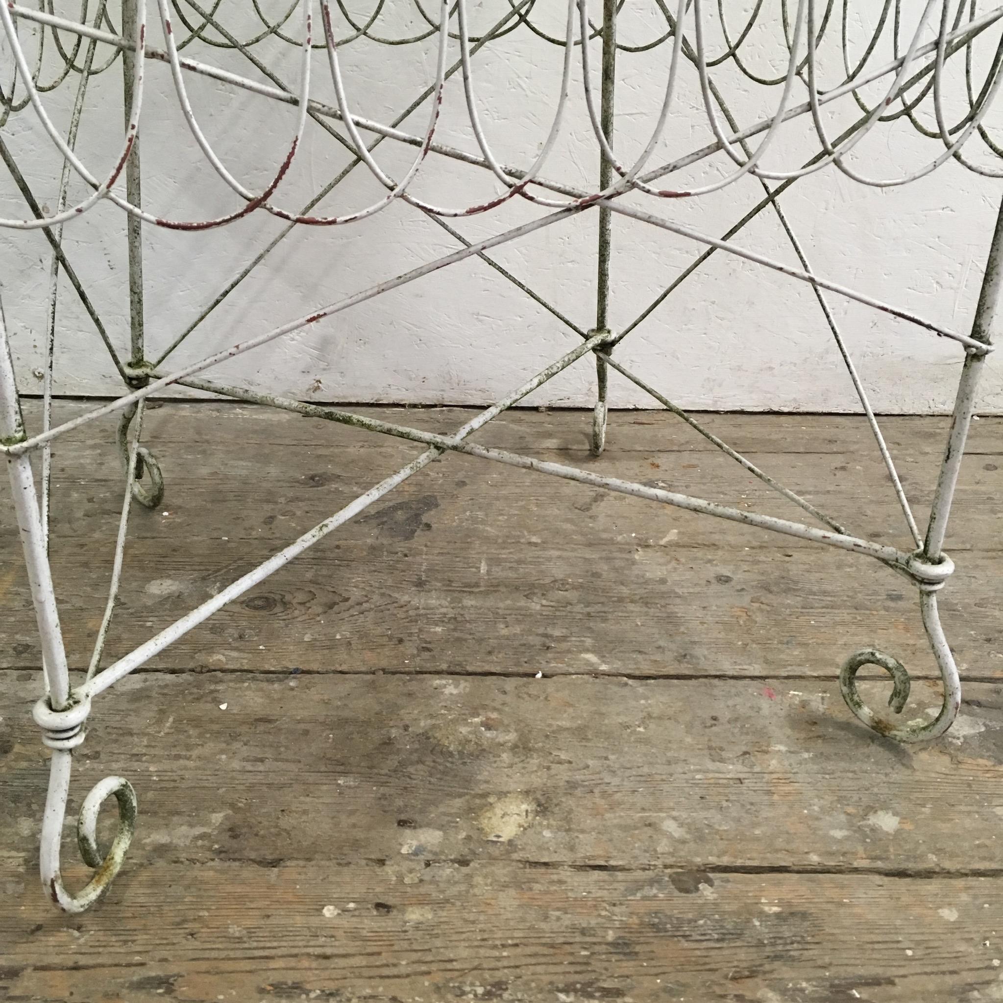 Antique Edwardian Wirework Garden Chairs at 1stDibs | edwardian garden ...