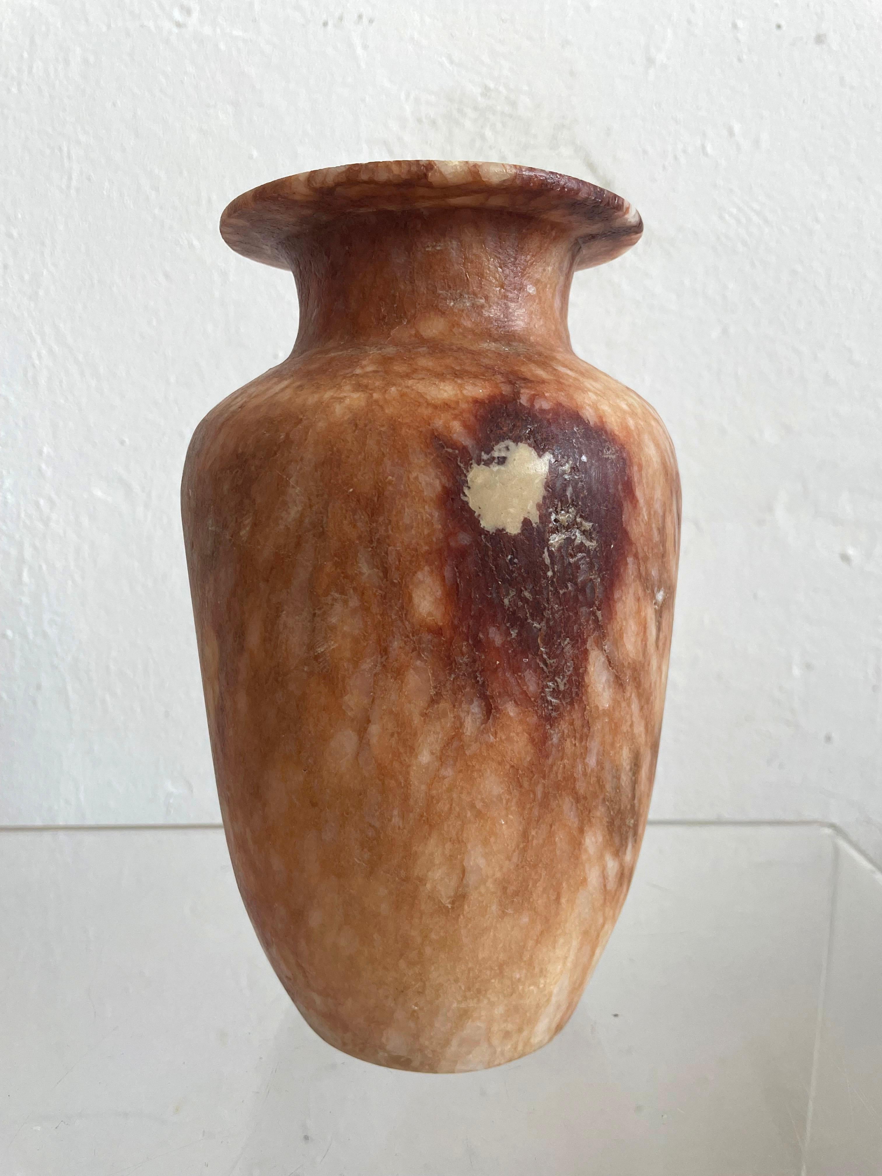 Antique Egyptian Alabaster Jar at 1stDibs | alabaster flask, ancient ...