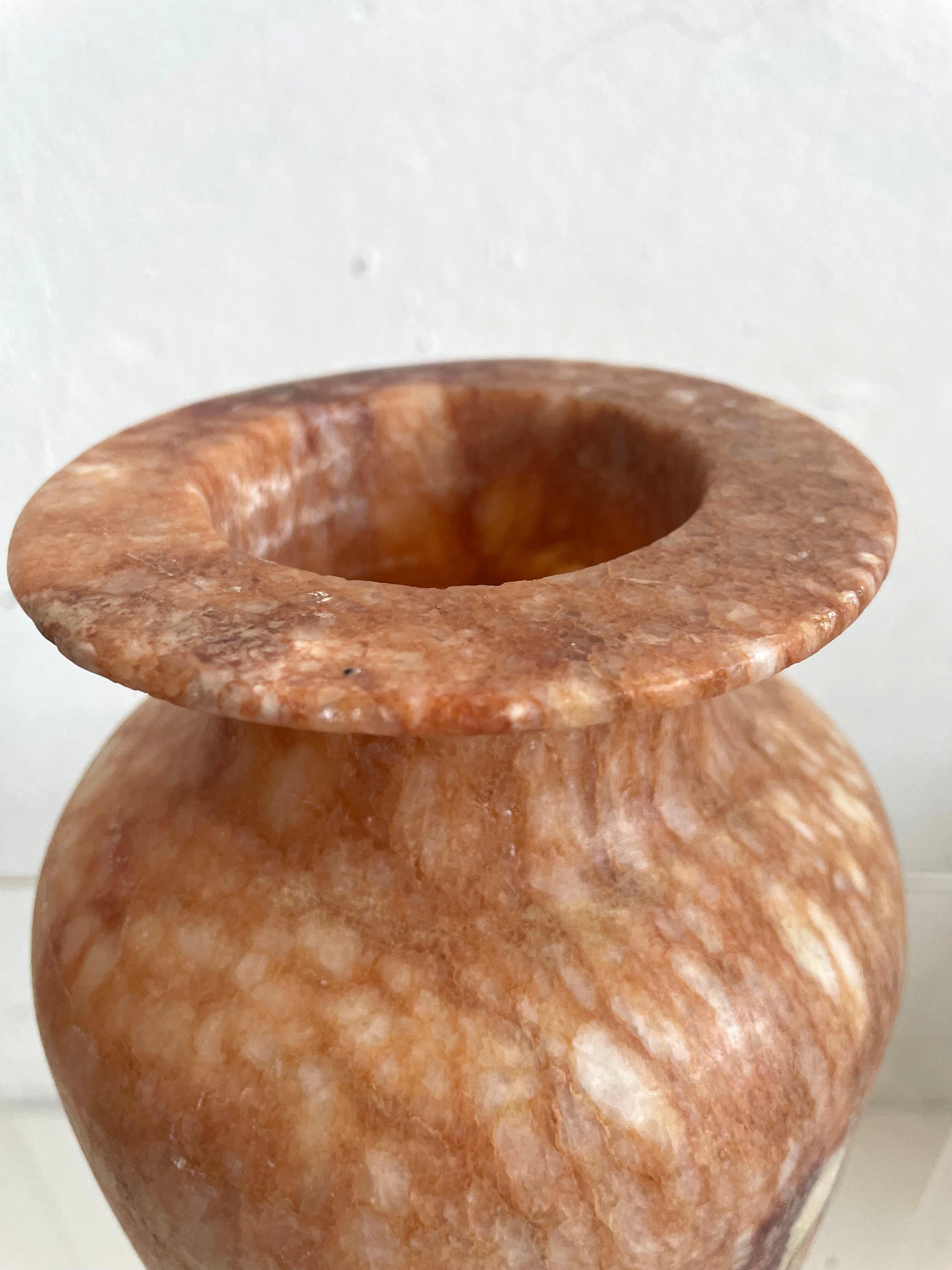 Antique Egyptian Alabaster Jar at 1stDibs | alabaster flask, ancient ...