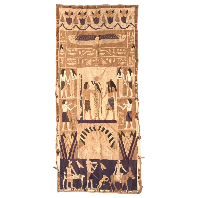 Antique Egyptian Patchwork Tapestry at 1stDibs | egyptian tapestry ...