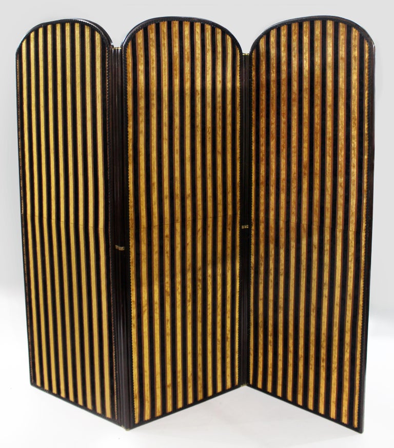 Antique English 19th C. Three Fold Dressing Screen For Sale at 1stDibs ...