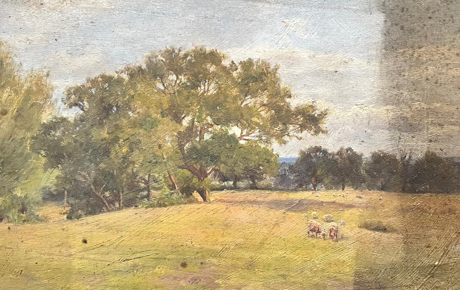 Antique English - Huile anglaise victorienne ancienne - Paysage de ...