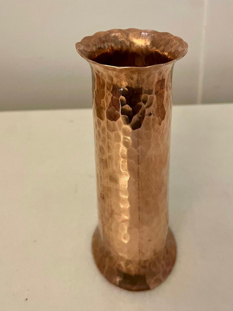 Antique English Arts and Crafts Collection of Hand Hammered Copper ...