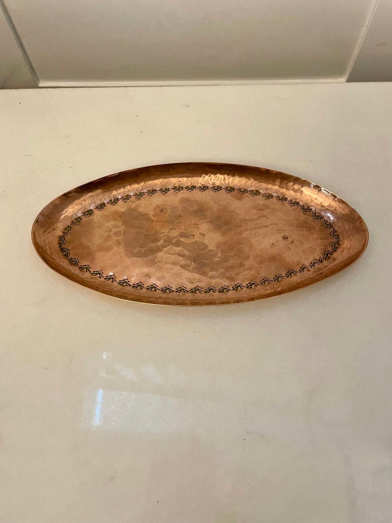 Antique English Arts and Crafts Collection of Hand Hammered Copper ...